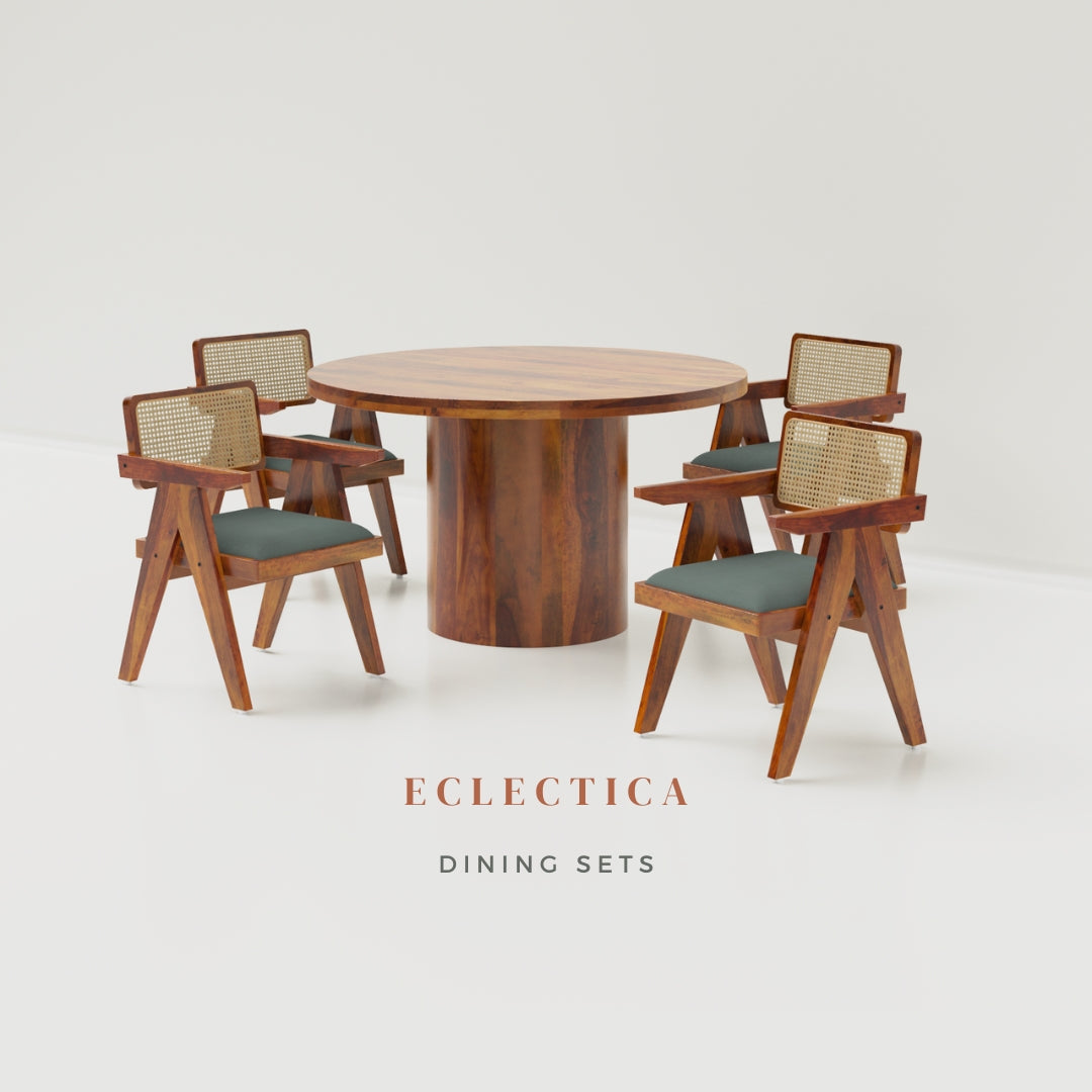 Eclectica Dining Sets in Sheesham & Mango Wood – Crafts Mill Bespoke ...